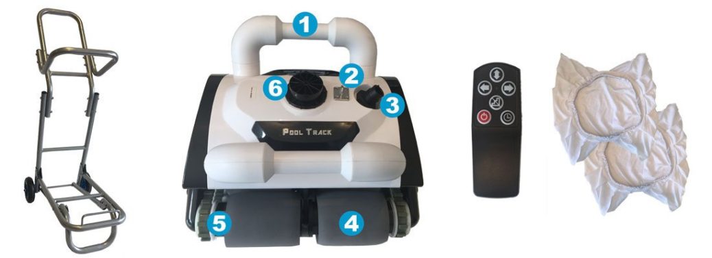 Robot Pool Track Feedom autonmático - Piscinas Athena