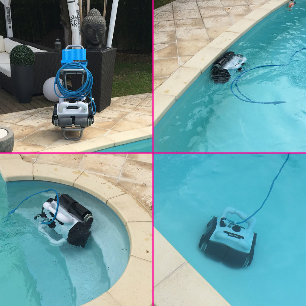 Robot eléctrico de piscina Pool Track - Piscinas Athena