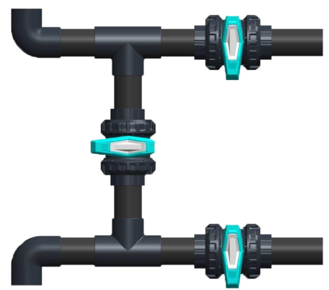 Kit by-pass bomba de calor